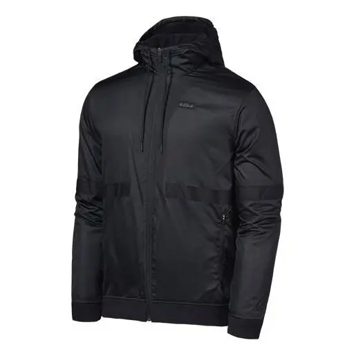 Nike Lebron Fleece Hooded Track Jacket - Black
