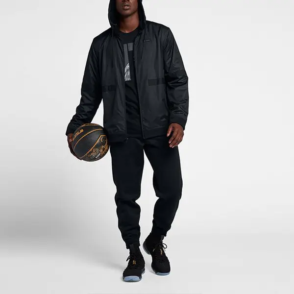Nike Lebron Fleece Hooded Track Jacket