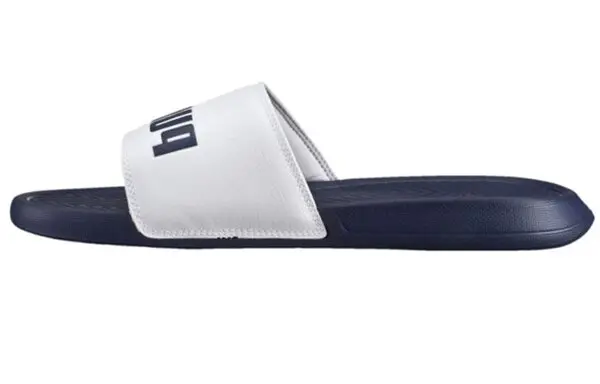PUMA Popcat Shower Slides - White/blue