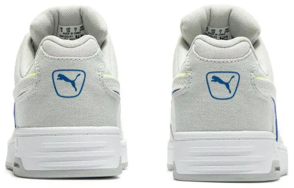 PUMA Slipstream Lo Canvas Sneakers - White/blue/grey