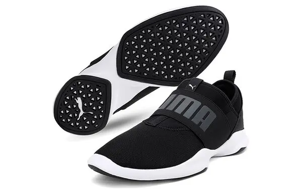 PUMA Black White Grey' Sneakers