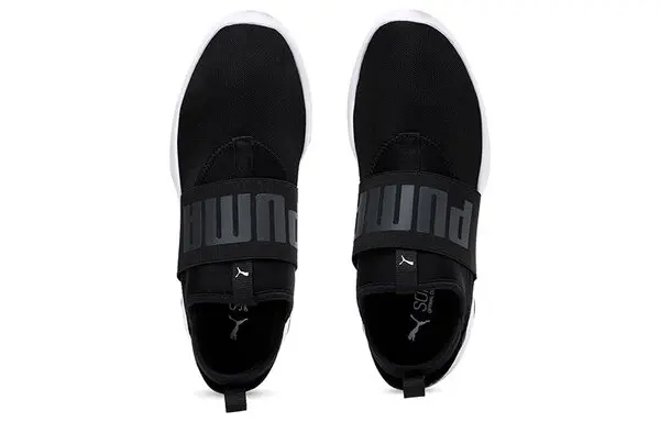 PUMA Black White Grey' Sneakers