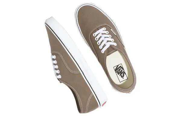 VANS Authentic Low Top Sneakers - Brown