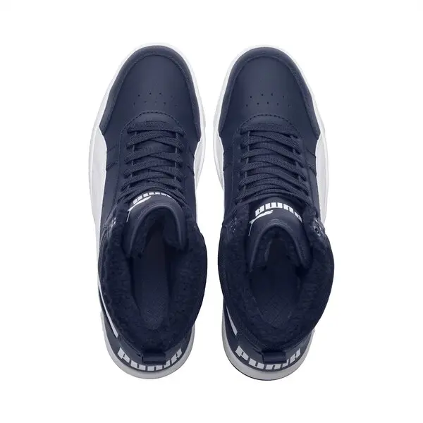 PUMA Rebound Street V2 Fur High Top Sneakers