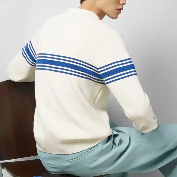 Gucci Knit Wool Sweater With Square Gg