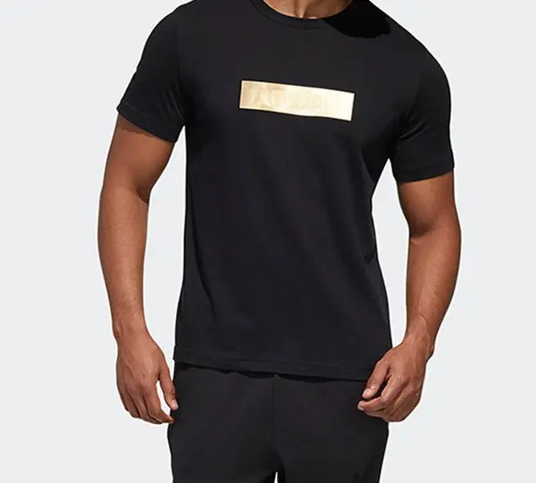 Adidas Mh Gfx T Lng Square Printing Short Sleeve