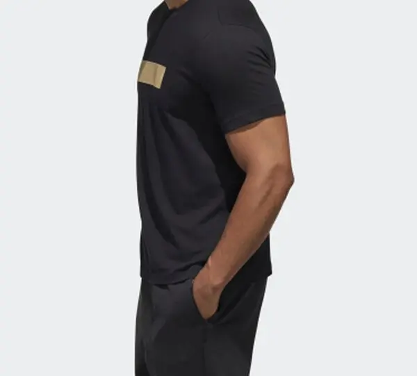 Adidas Mh Gfx T Lng Square Printing Short Sleeve