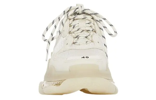 Balenciaga Triple S Sneaker 'clear Sole - Cream