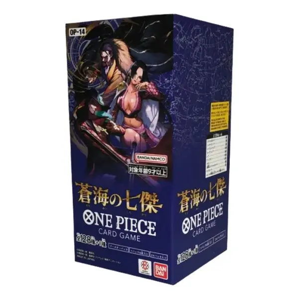 ONE PIECE Card Jp Booster Pack Box 'the Azure Sea's Seven - Multi-color