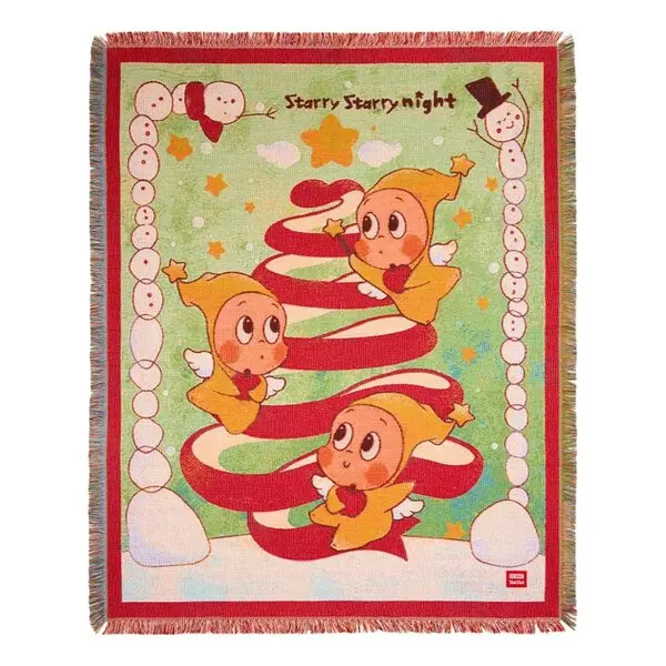 POP MART Apple Of My Eye Twinkle Twinkle Throw Blanket - Multi-color
