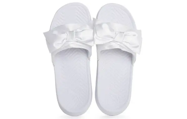 PUMA Bow Detail Slide Sandals