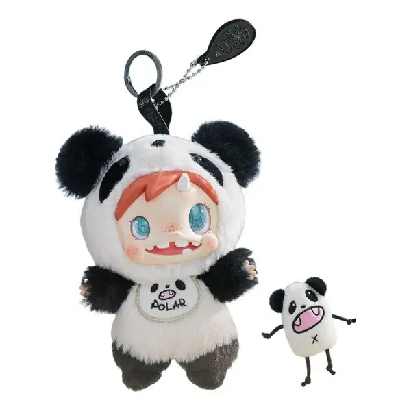 POP MART Polar Monsterbaby Plush Collection Plush Pendant Ver.1 'pooda Pooda' Secret Edition - Multi-color