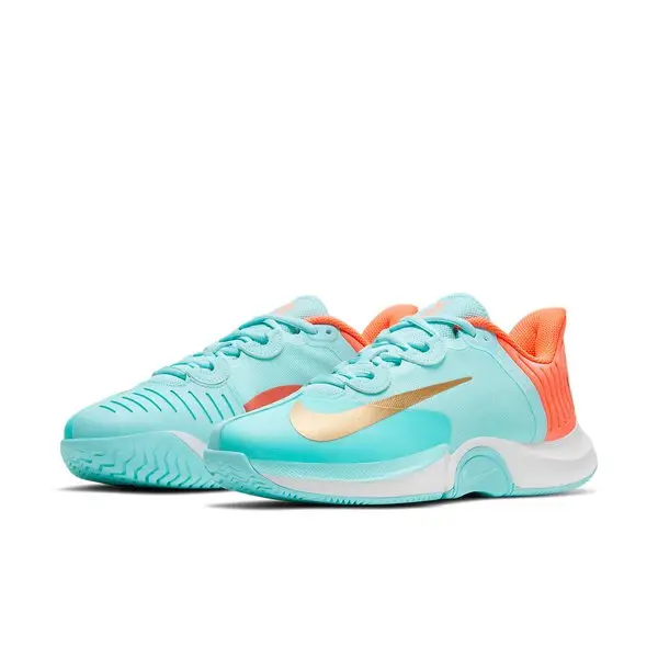 Nike Nikecourt Air Zoom Gp Turbo Athletic Sneakers - Green