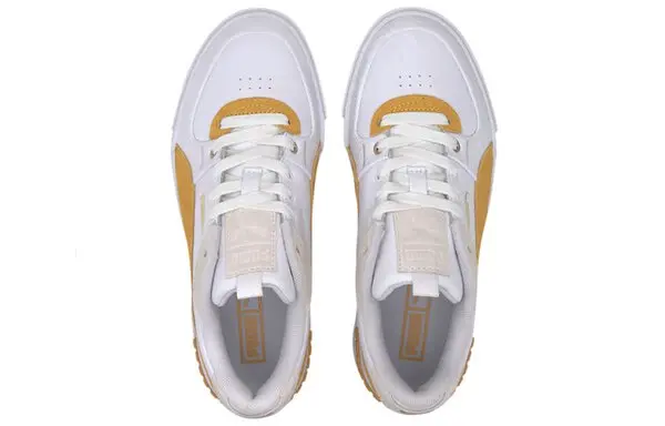 PUMA Cali Sport Heritage Sneakers - White/gold