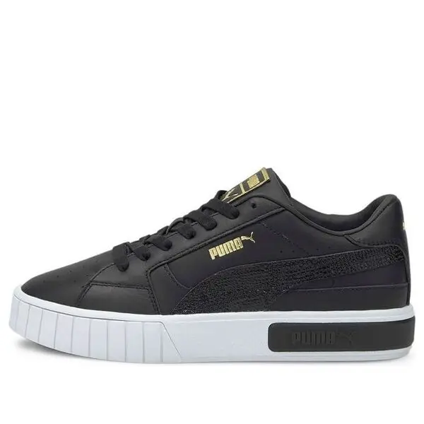 PUMA Cali Star Snake Sneakers - Black/white