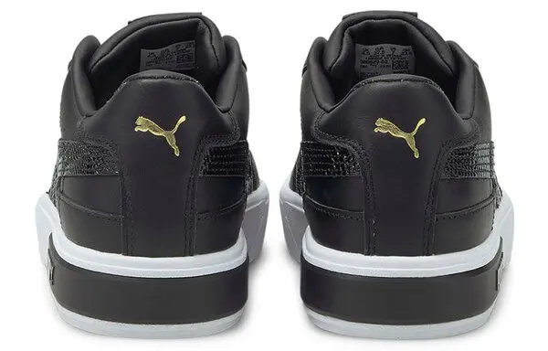 PUMA Cali Star Snake Sneakers - Black/white