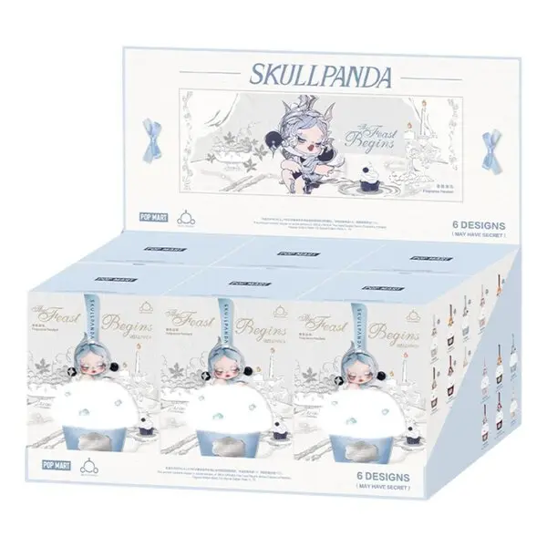 POP MART Skullpanda The Feast Begins Series Fragrance Pendant Sealed Cases - Multi-color