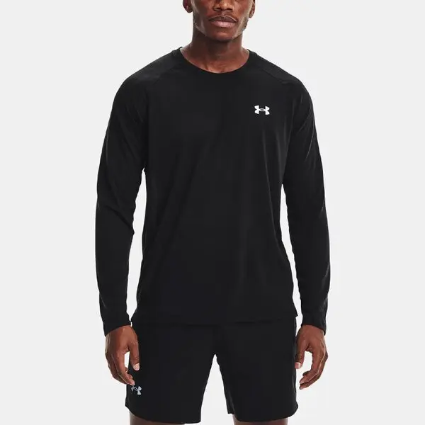 Under Armour Streaker Logo Long Sleeve Performance Shirt