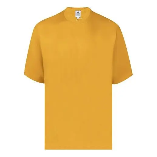 Adidas Y-3 Ss21 Classic Offset Logo Short Sleeve - Yellow