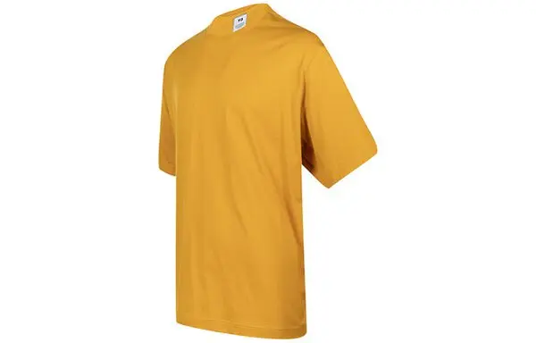 Adidas Y-3 Ss21 Classic Offset Logo Short Sleeve - Yellow