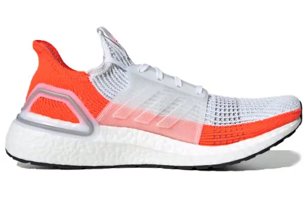 Adidas Ultraboost 19 Athletic Sneakers - Orange/gray