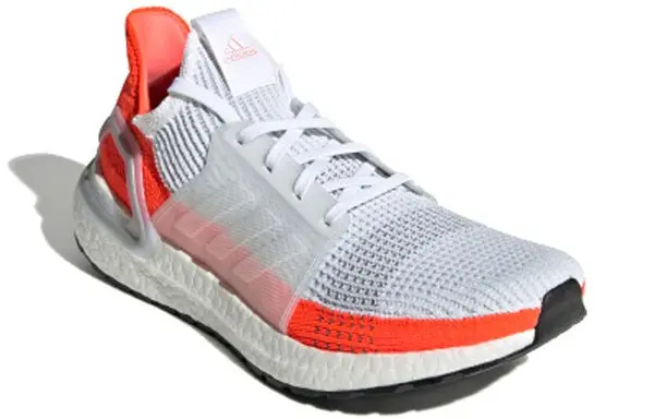 Adidas Ultraboost 19 Athletic Sneakers - Orange/gray
