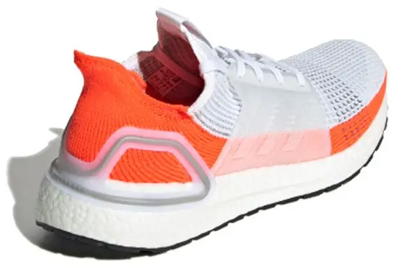 Adidas Ultraboost 19 Athletic Sneakers - Orange/gray