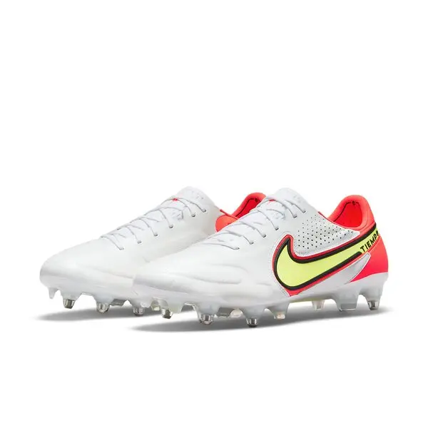 Nike Tiempo Legend 9 Elite Sg Pro Football Boots - Gray/red