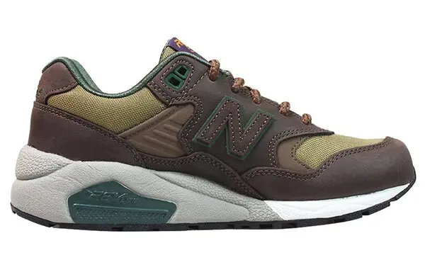 NEW BALANCE 580 Athletic Sneakers - Brown