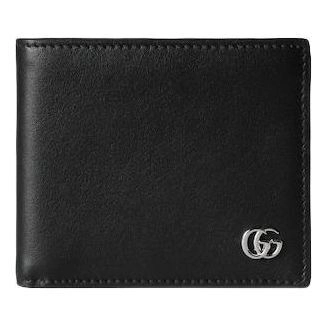 Gucci 26 Gg Marmont Bi-fold Wallet - Black