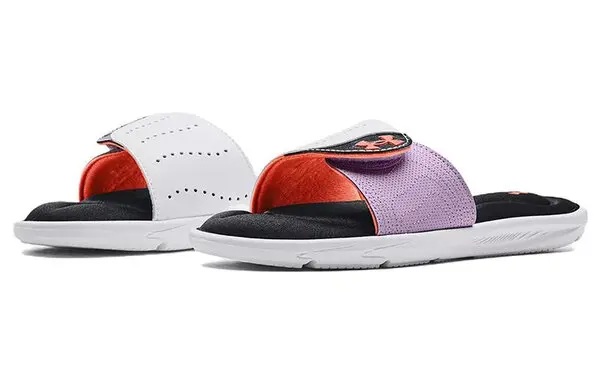 Under Armour Ignite Slide - White/purple