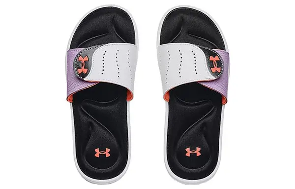 Under Armour Ignite Slide - White/purple