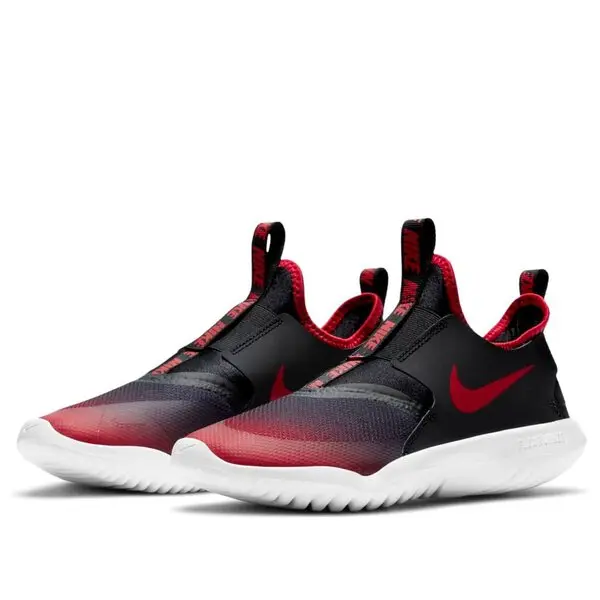 Nike Flex Runner Sneakers - Black/red