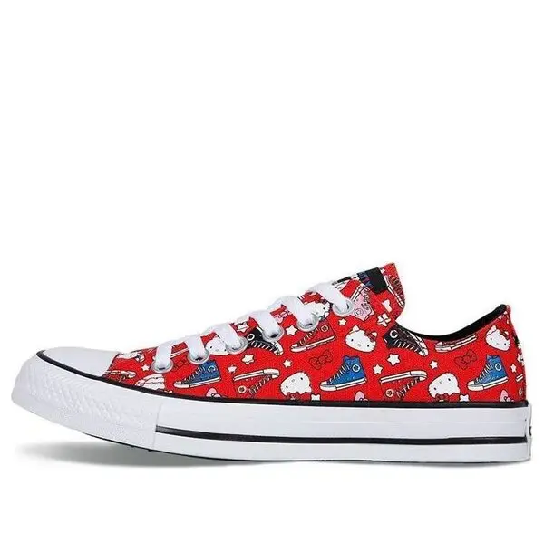 CONVERSE X Hello Kitty All Star Low Top Sneakers - Red