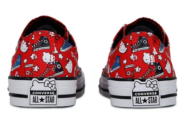 CONVERSE X Hello Kitty All Star Low Top Sneakers - Red
