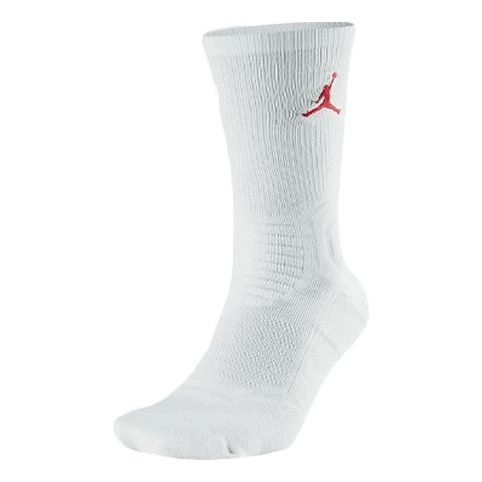 JORDAN Crew Socks Athletic Performance Pack - White