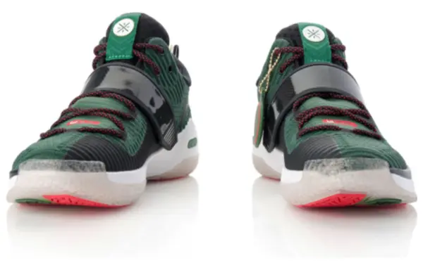LI-NING Way Of Wade 6 "xmas" Athletic Sneakers - Green/black/red