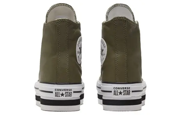 CONVERSE Chuck Taylor All Star Platform Layered High Top Sneakers - Green