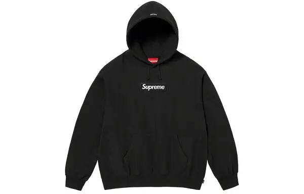 Supreme Fw23 Week16 Box Logo Hoodie - Black