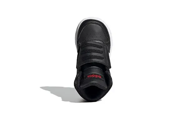 Adidas Hoops 2.0 Mid Sneakers - Black/white/red