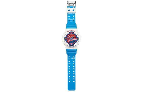 Casio G-shock Analog-digital Watch - Blue/white