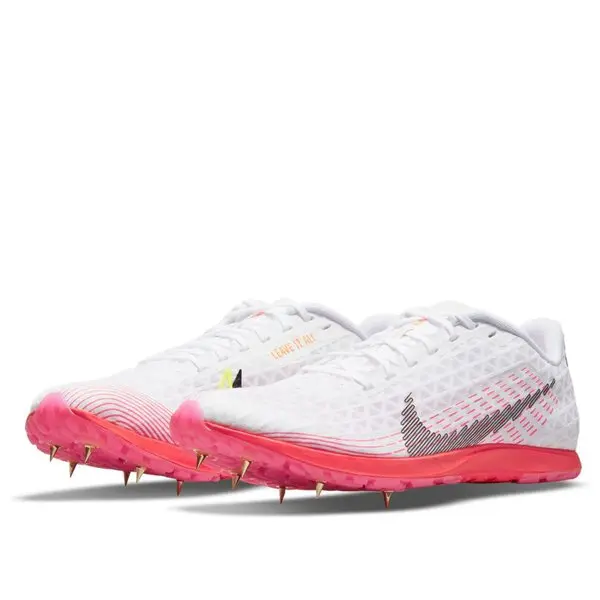 Nike Zoom Rival Xc 5 "rawdacious" Athletic Spikes - White/black/pink