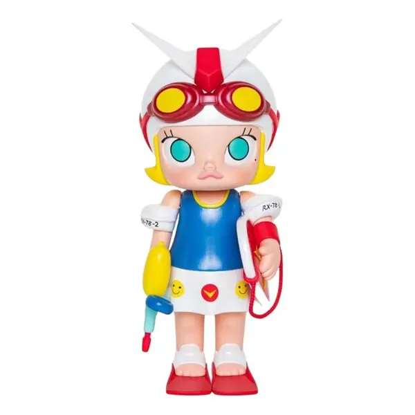 POP MART Molly Gundam Figure - Multi-color