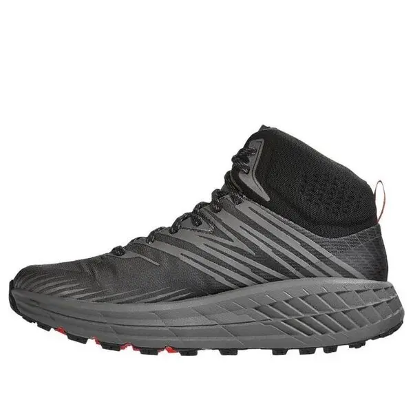Hoka One One Speedgoat Mid Gtx 2 Trail Running Shoes - Black