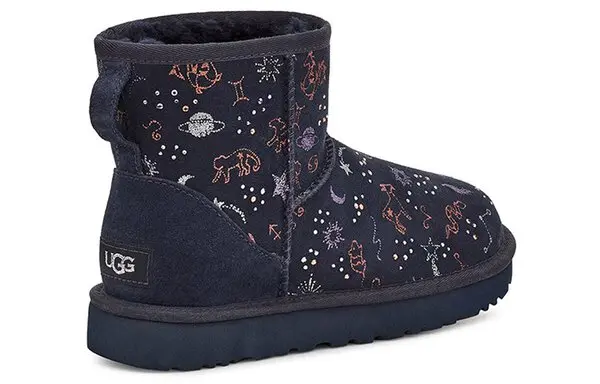 UGG Classic Zodiac Mini Boots - Dark Blue