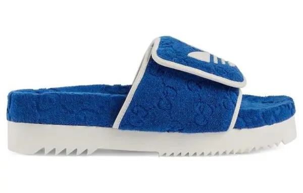 Adidas Gucci X Gg Platform Sandal Cotton Sponge
