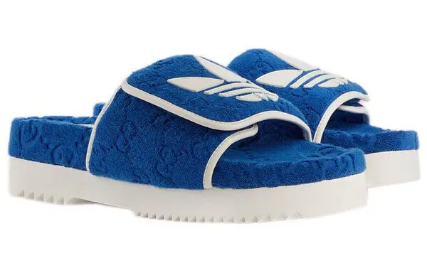 Adidas Gucci X Gg Platform Sandal Cotton Sponge