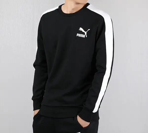PUMA T7 Crewneck Fleece-lined Sweatshirt