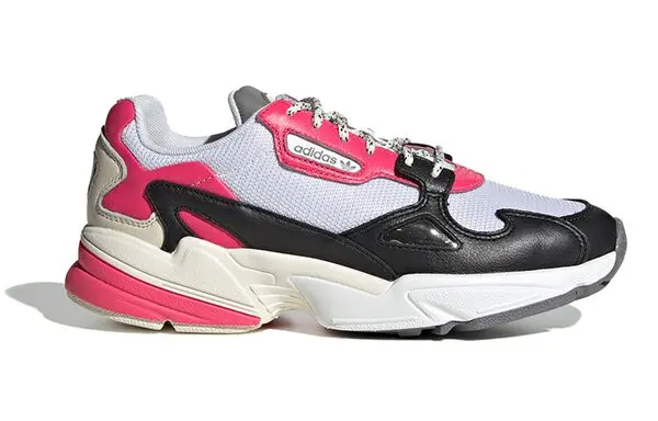 Adidas Falcon 'real Pink' Sneakers - White