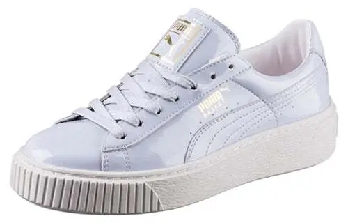 PUMA Basket Platform Patent Halogen Sneakers